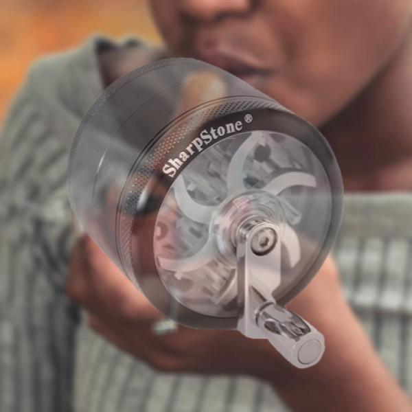 SharpStone Clear Top 4 Piece Grinders for Sale | SharpStone USA